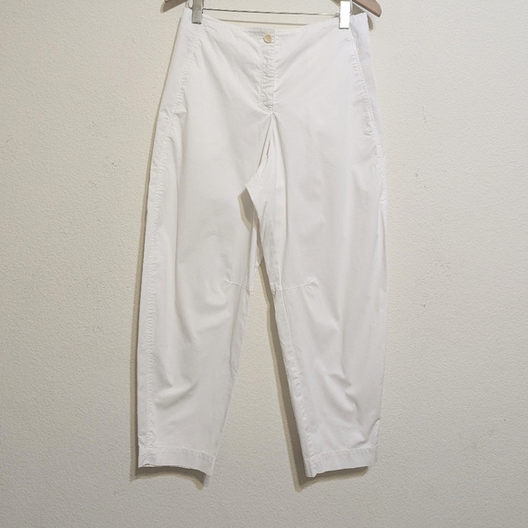 oska | Pants & Jumpsuits | Oska White Barrel Leg Womens Size 2us 8 ...